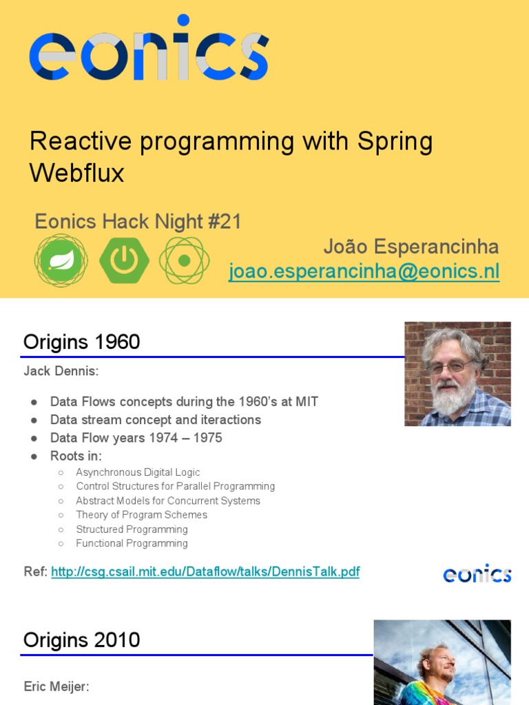 Reactive Programming With Spring Webflux | PDF | Object (Computer ...