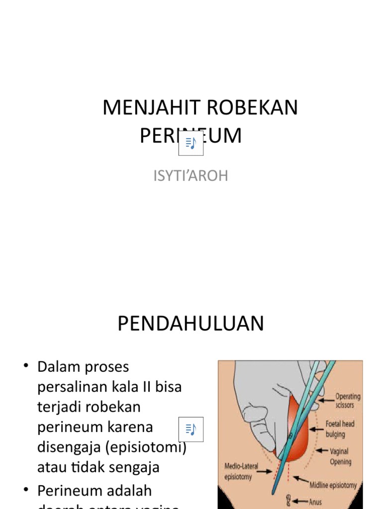 Menjahit Luka Perineum | PDF