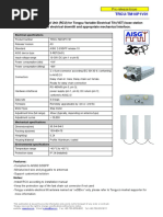 Quintel Product Datasheet QS4658-3 (700-2400 4ft 65deg) FEB 2017 (Rev 3 ...