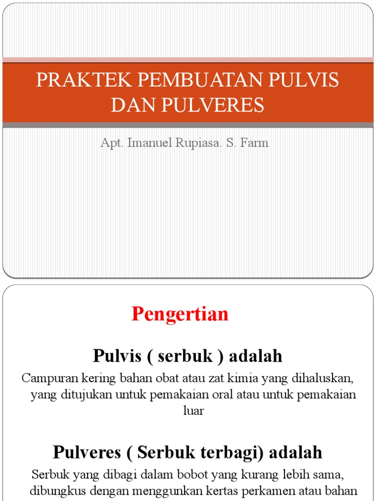 Pulvis Pulveres | PDF