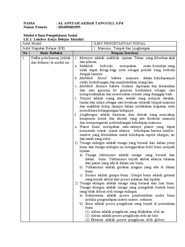 LK Modul 4 IPS | PDF