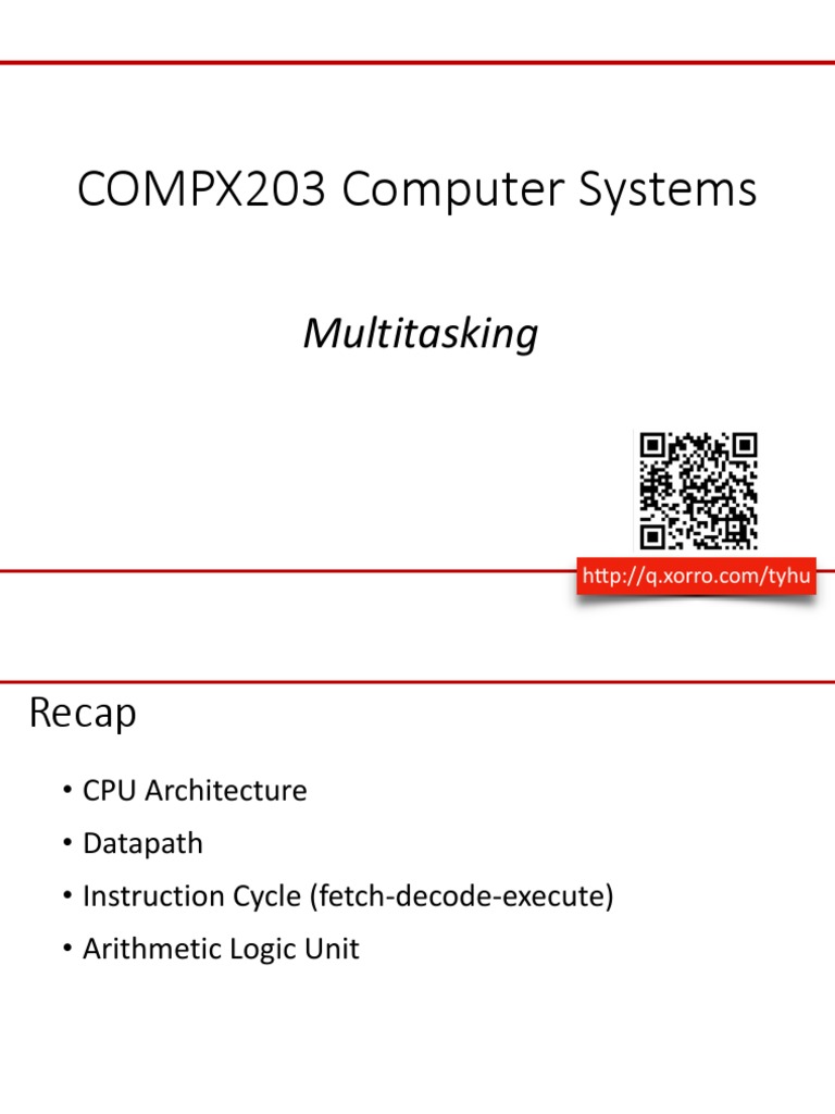 An Introduction to Multitasking and Process Scheduling in Operating Systems | PDF | Process ...