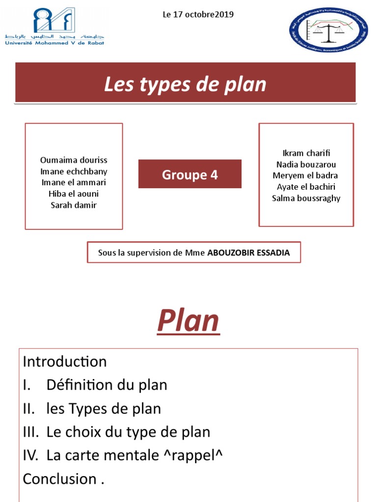 Types de Plan | PDF | Thèses | Dialectique