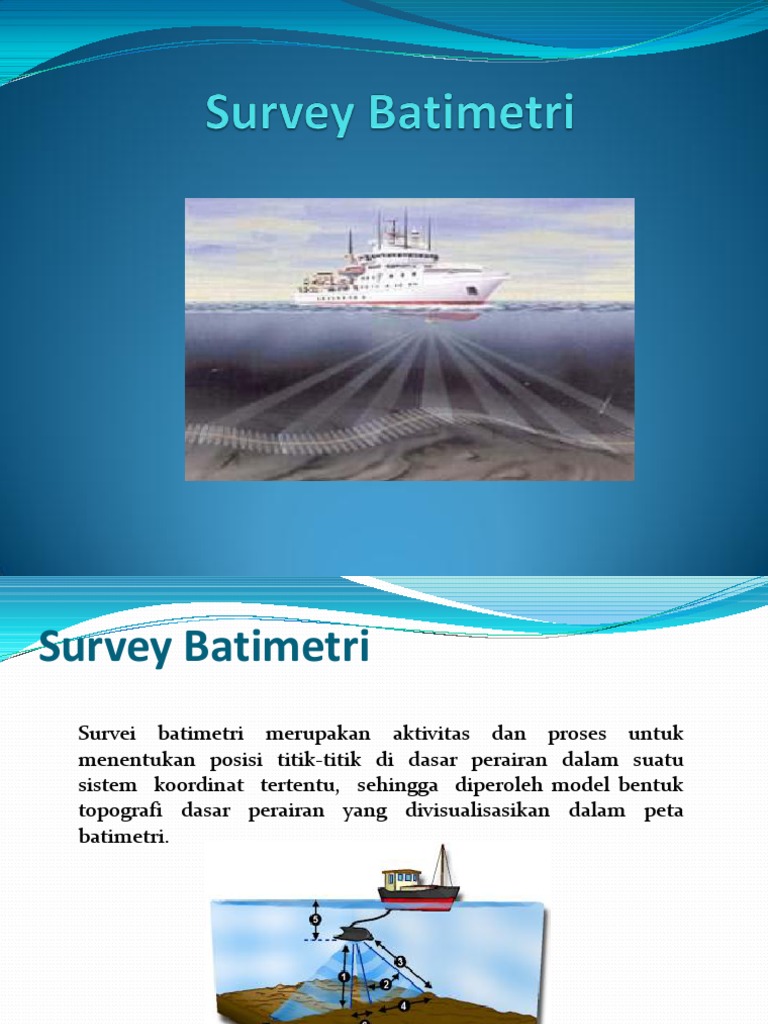 Survey Batimetri Pjj21 | PDF | Sains & Matematika