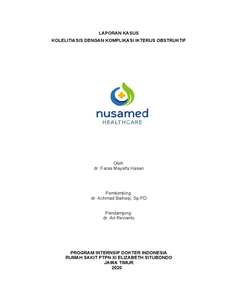 Laporan Kasus Fix Faras | PDF