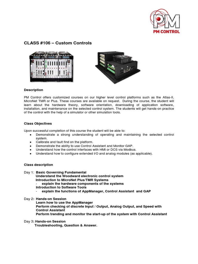 Class #106 - Custom Controls | PDF