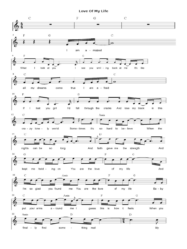 Love of My Life | PDF