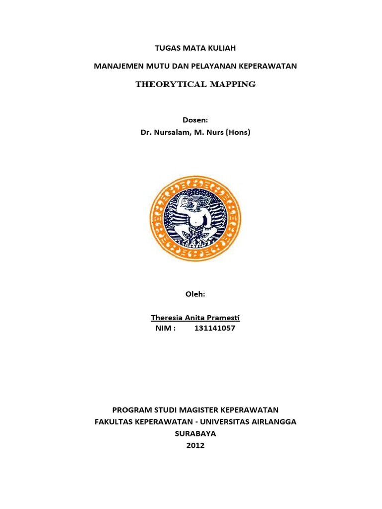 Tugas Mapping Teoritis Manajemen Mutu | PDF | Karier & Perkembangan
