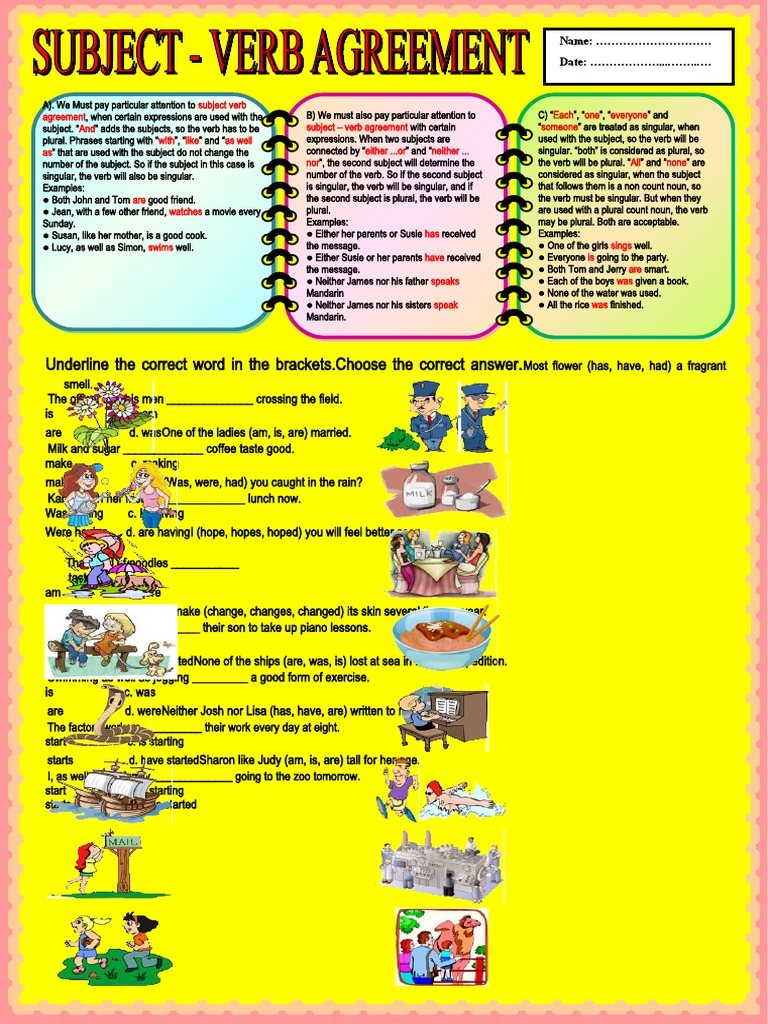 Either,... Etc. (Explanation and Exercise) | PDF | Grammatical Number ...