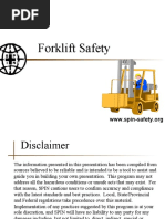 Operator Performance Evaluation | PDF | Elevator | Forklift