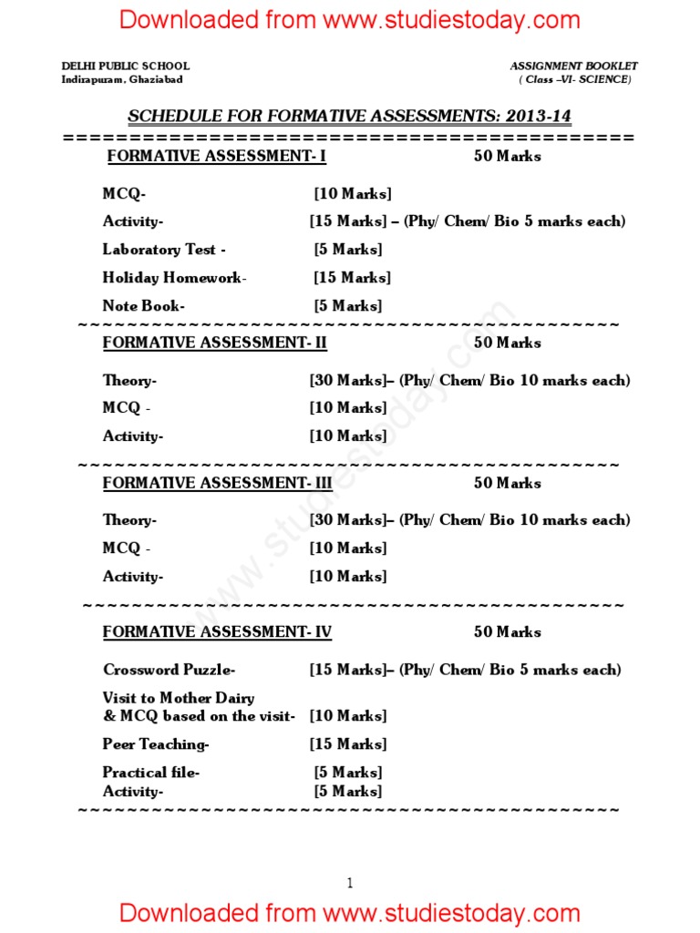 CBSE Class 6 Science Collection of Assignments For 2014 | PDF | Magnet ...