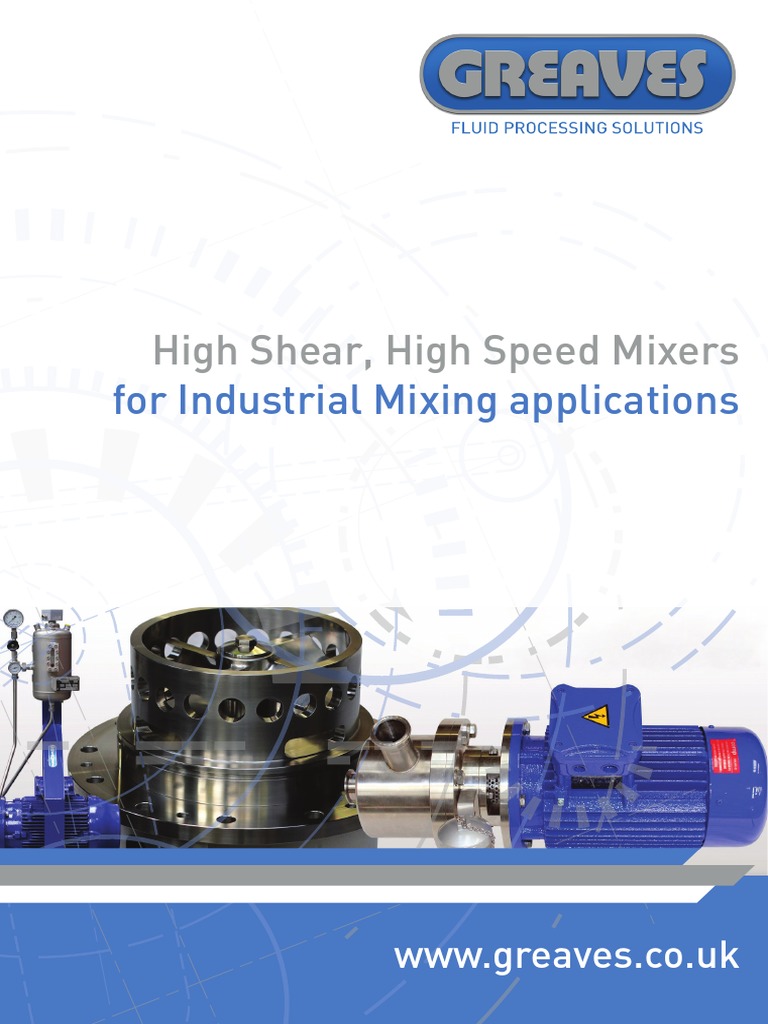 High Shear Mixers | PDF