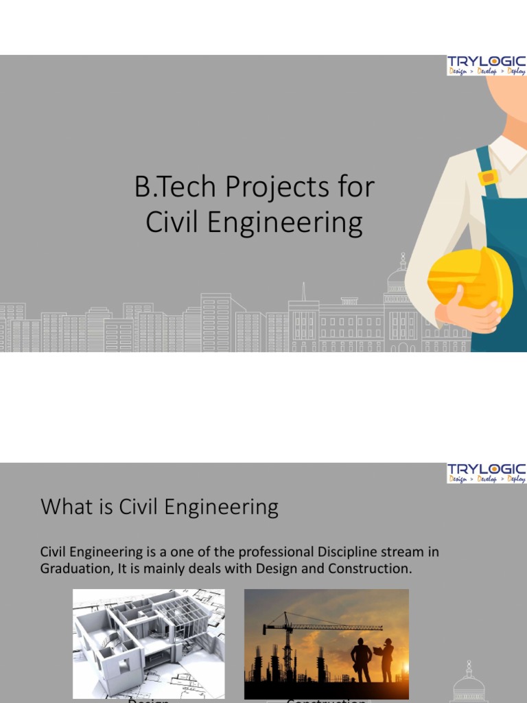 B.Tech Projects For Civil Engineering | PDF