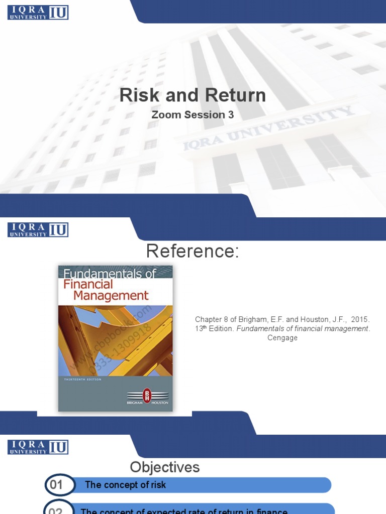 Risk and Return (Part I) | PDF | Risk | Standard Deviation