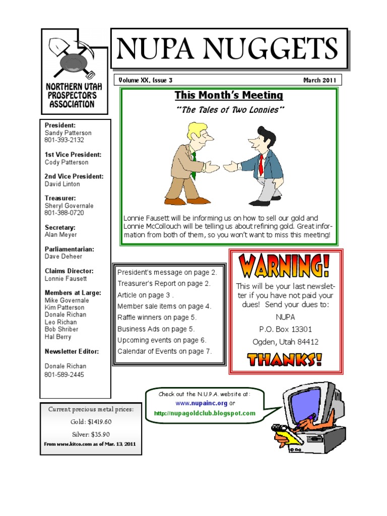 March Newsletter | Download Free PDF | United States Congress ...