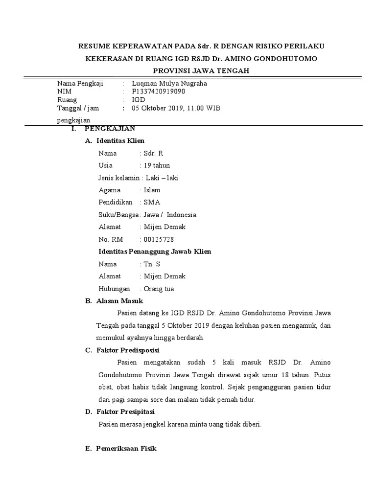 Resume RPK Igd | PDF