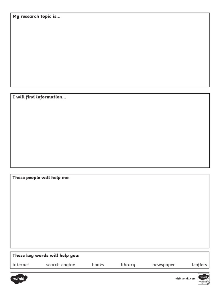 Research Project - My Plan | PDF