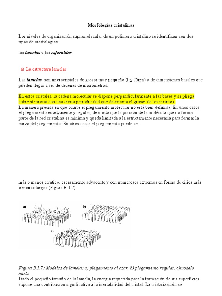 C Lamelas | PDF | Sólido amorfo | Polímeros