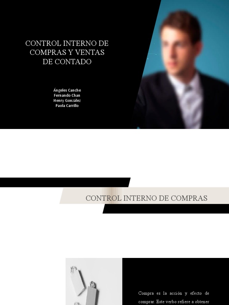 Control Interno en Compras y Ventas | PDF | Tarjeta de crédito ...