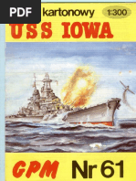 Halinski Model Kartonowy 1993-08 - Battleship Ijn Yamato | PDF