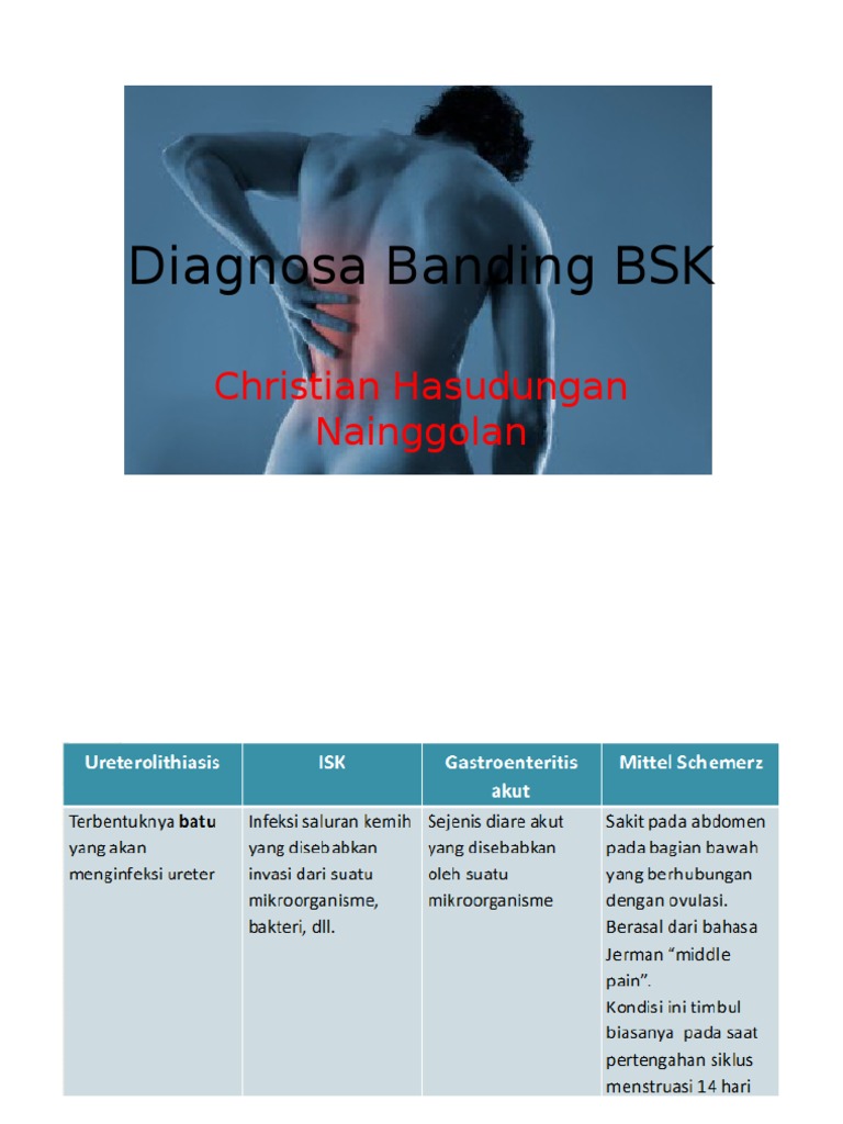 Diagnosis Banding Penyakit BSK | PDF | Ilmu Sosial | Agama & Spiritualitas
