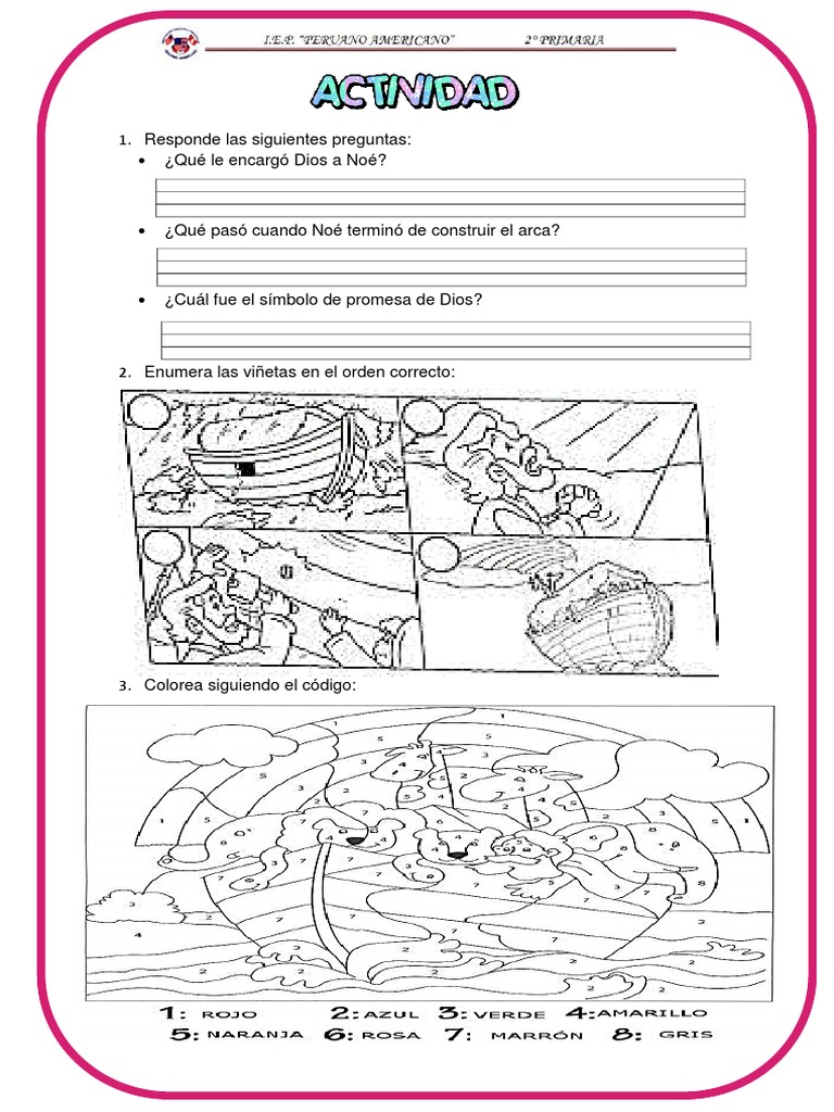 05-04.-Actividad Del Arca de Noé 2d | PDF