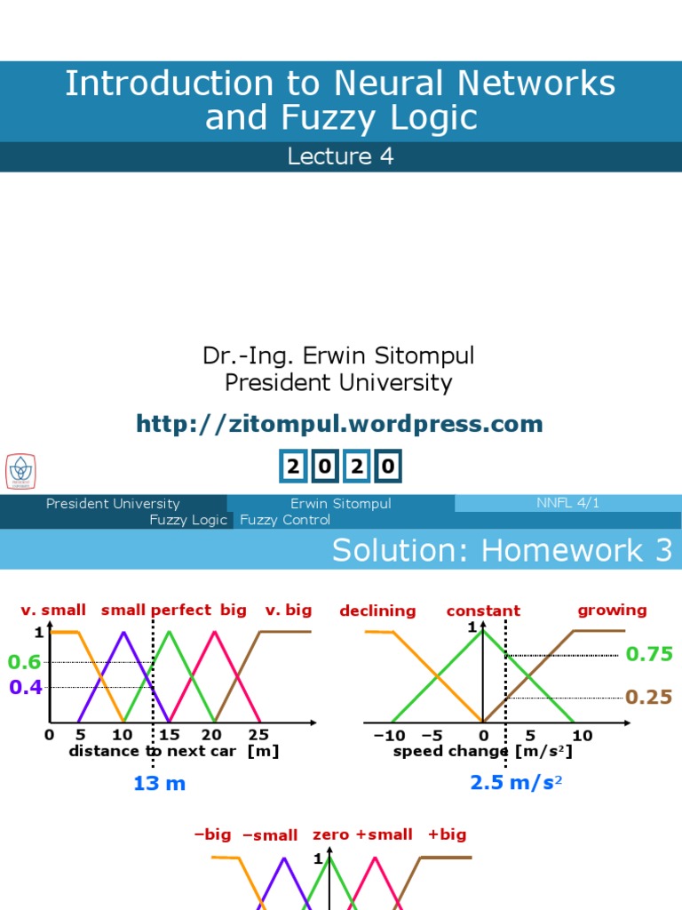 Introduction To Neural Networks and Fuzzy Logic: Dr.-Ing. Erwin ...