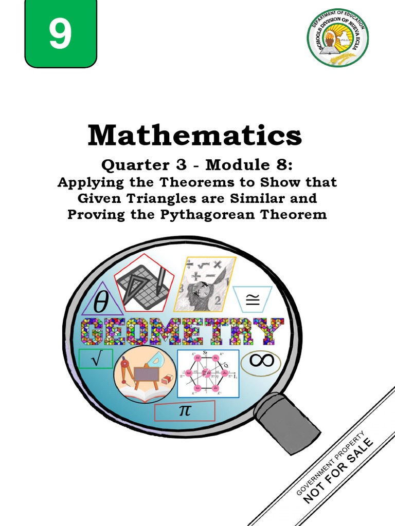 Mathematics: Quarter 3 - Module 8 | PDF | Triangle | Polytopes