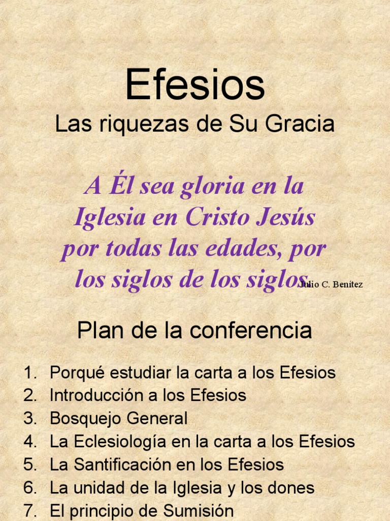 2 Presentación EFESIOS | PDF | Epístola a los colosenses | Pablo el apóstol