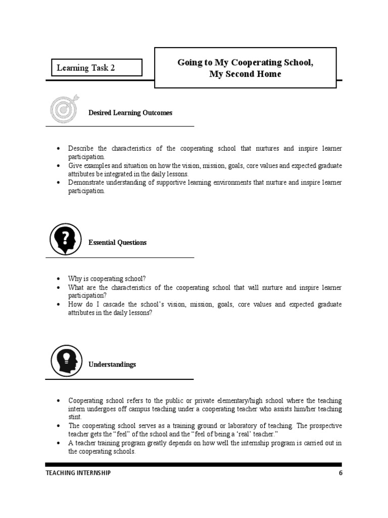 Learning Task 2 | PDF | Schools | Teachers