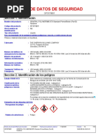 Ejemplo de MSDS | PDF