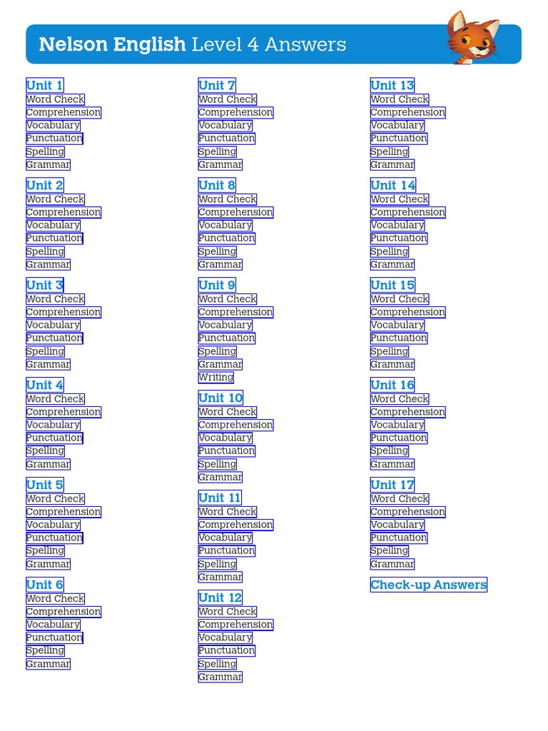 Nelson English Level 4 Answer Key | PDF | Vikings | Vocabulary