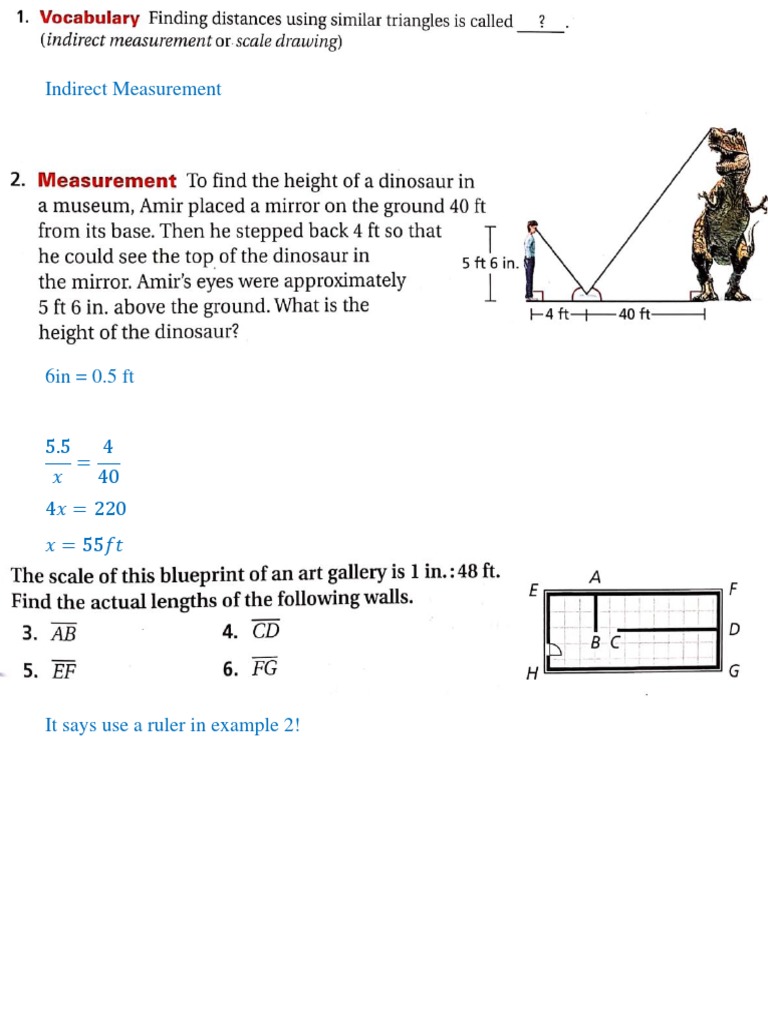 Indirect Measurement | PDF