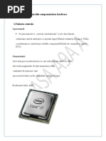 Componentele Unitatii Centrale | PDF