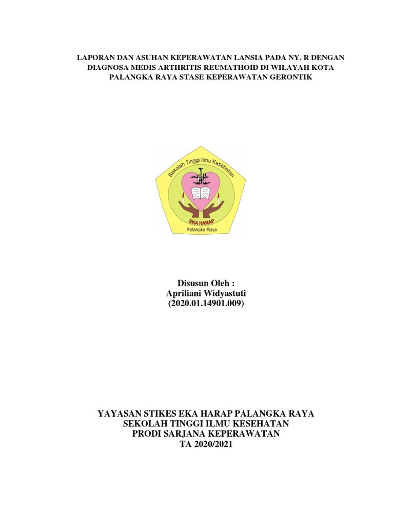 LP Dan Askep Apriliani Widyastuti Gerontik | PDF