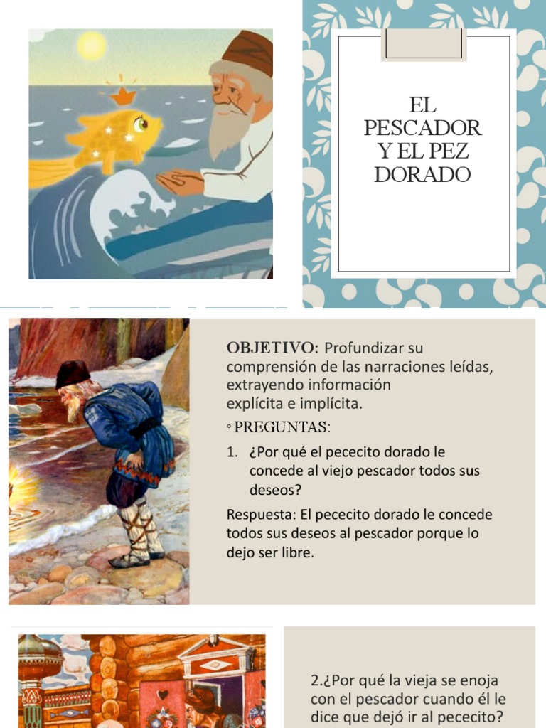 El Pescador y El Pez Dorado | PDF