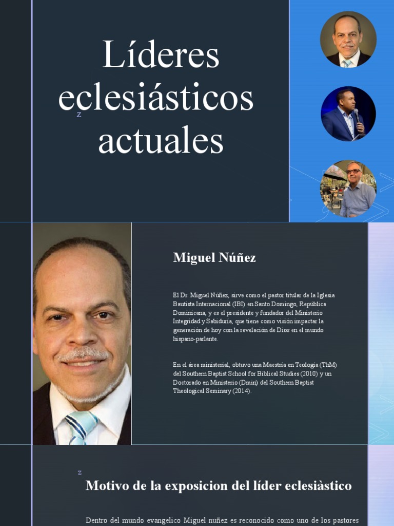 Lideres Eclesiasticos Actuales | PDF | Oración | Evangélico
