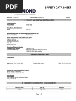 Sds - Anionic Polymer Liquid (E) | PDF | Occupational Safety And Health ...