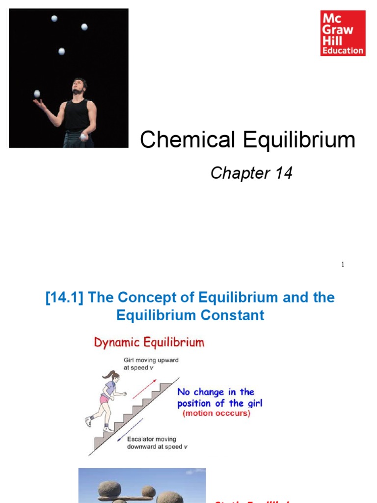 Chapter 14 (Chemical Equilibrium) | PDF | Chemical Equilibrium | Reaction Rate