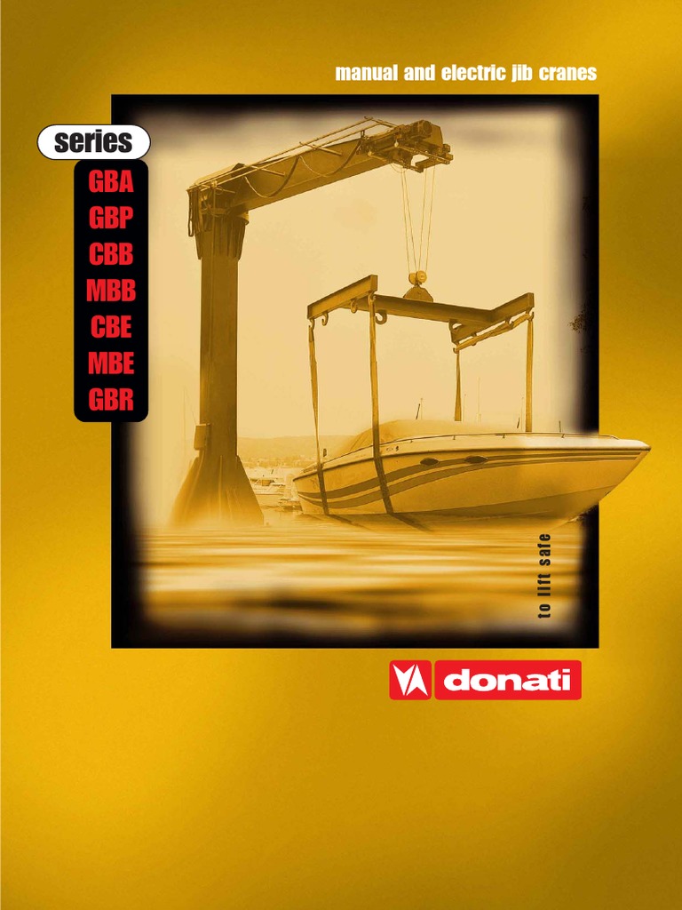 Commercial Catalogue Jib Cranes Low Res | PDF | Crane (Machine) | Fuse ...