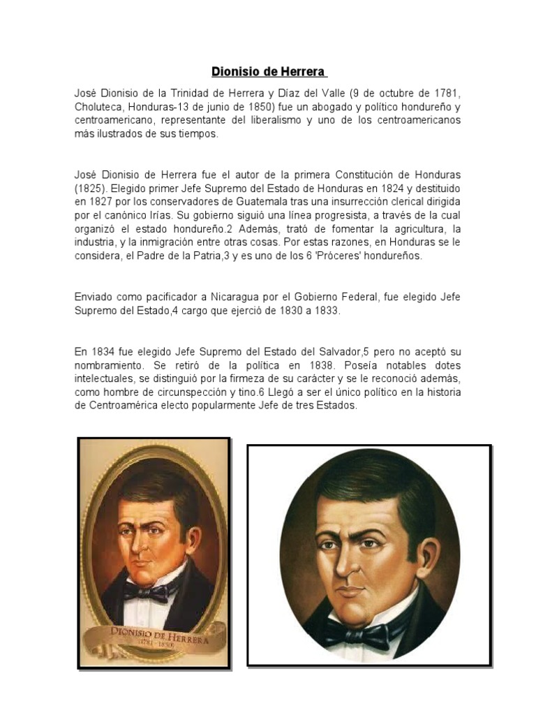 Dionisio de Herrera | PDF