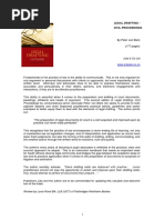 Effective Heads of Argument Guide | PDF | Precedent | Argument
