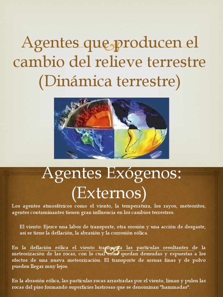 Los Cambios Terrestres | PDF | Temblores | Roca (geología)