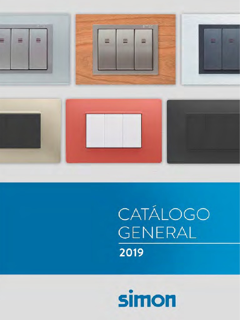 Catálogo Simon | PDF | Diodo emisor de luz | Color