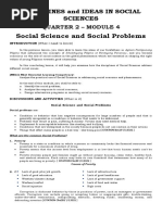 Disciplines and Ideas in Social Sciences Quarter 1 Module 1 | PDF | Science | Social Sciences