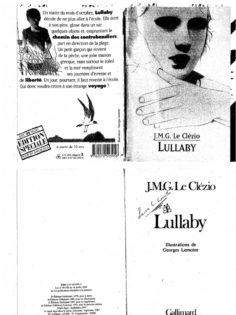 LULLABY de Jean-Marie Gustave Le Clézio | PDF