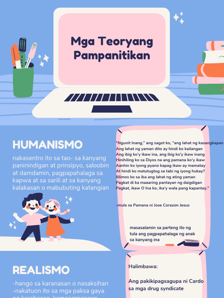 Teoryang Pampanitikan Handout 2 Teoryang Pampanitikan | PPT