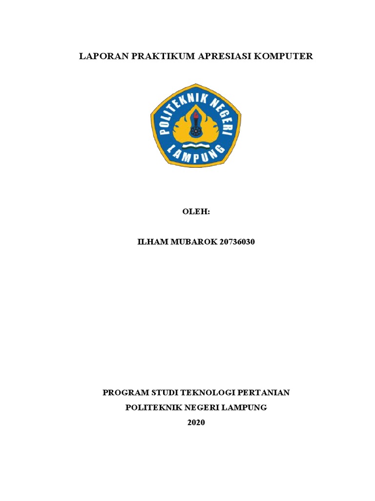 Laporan Praktikum Apresiasi Computer | PDF | Seni | Teknologi & Rekayasa