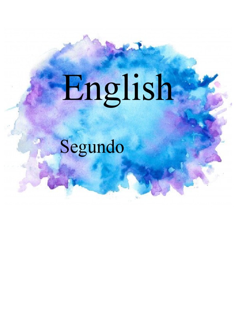 English: Segundo Periodo | PDF | Linguistics | Cognitive Science