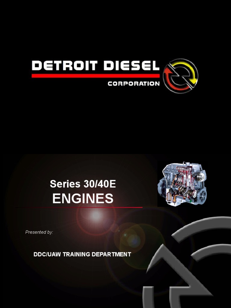 Series 40E Engine Overview and Specs | PDF | Fuel Injection ...